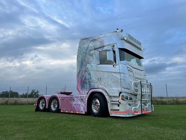 TRUCK PHOTO 2 Joe Sharp Scania "Valhalla" 12x8 £17.40 - PicClick UK
