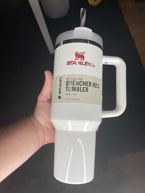 NEW STANLEY QUENCHER Mistle Toe Peppermint 40oz Limited Edition Tumbler ...