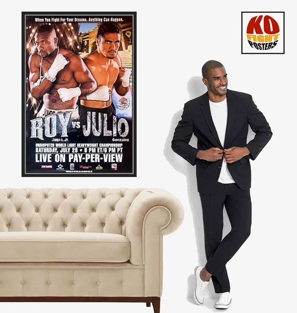 ROY JONES JR vs. JULIO GONZALEZ : Original TVKO CCTV Boxing Fight ...