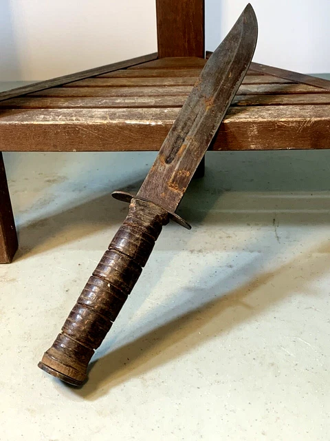 WORLD WAR II (WW2) Era ROSCO Made JAPAN Military Knife-12 Overall 7 ...