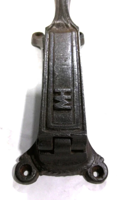 RARE ANCIEN MACHE BOUCHONS FONTE MARQUAGE MH PHARMACIE APOTHICAIRE ...