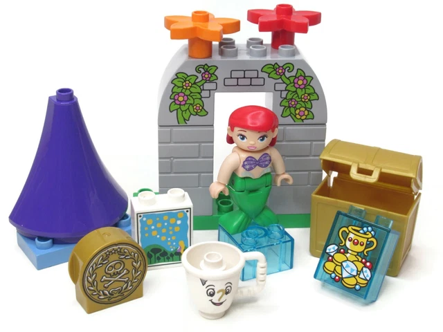 LEGO DUPLO LITTLE Mermaid Ariel Disney Princess Custom Set Lot Figure ...