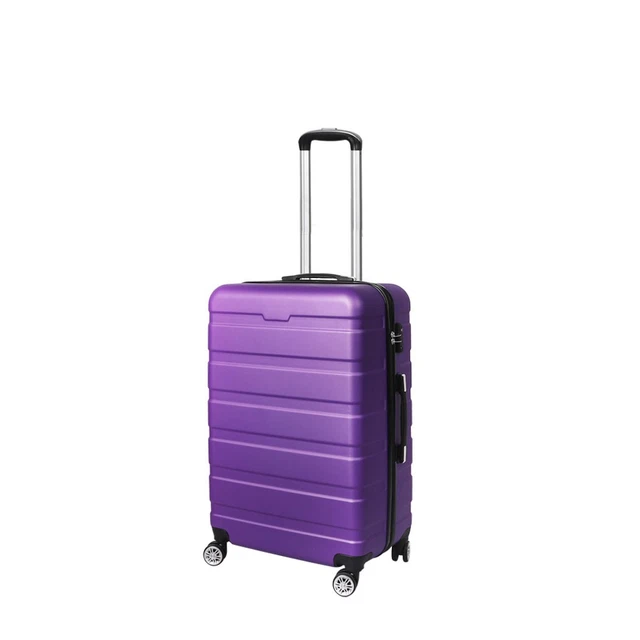 SLIMBRIDGE 24& TRAVEL Luggage Suitcase TSA Lock Hard Case Shell Trolley ...