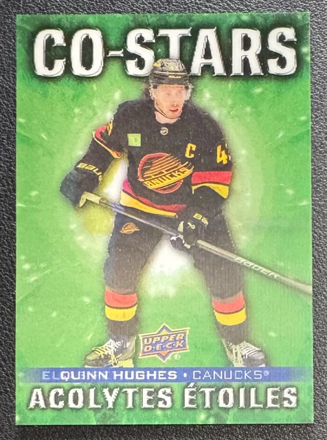 2025-26 TIM HORTONS Co-Stars Quinn HUGHES & Elias PETTERSSON #CO-7 $1.99 - PicClick CA