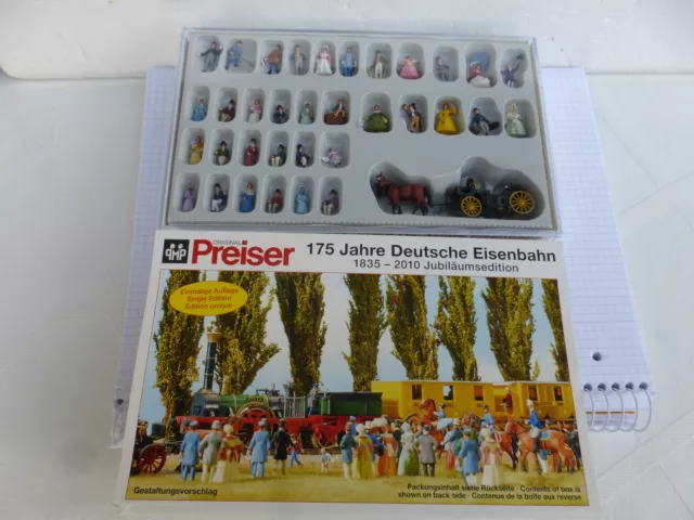 PREISER H0 13007 34 Figuren Jubiläumsedition 175 Jahre Deutsche ...