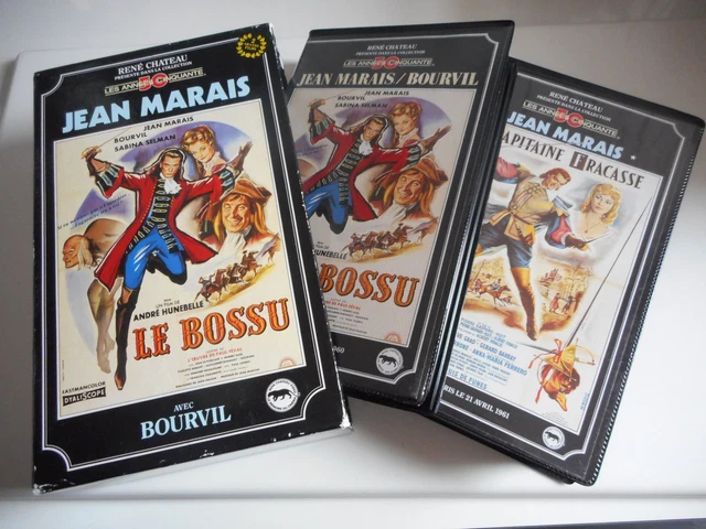 K7 VHS. CASSETTE Video - Coffret 2 K7 Jean Marais - Rare EUR 30,00 - PicClick FR