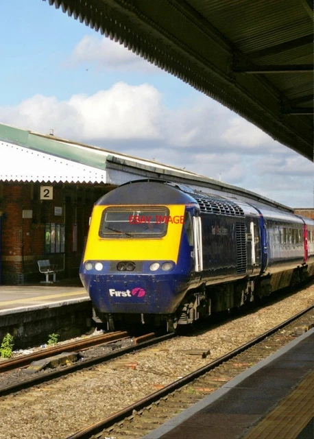 PHOTO FIRST Great Western Class 43/Hst125 Passes Westbury At Speed £1. ...