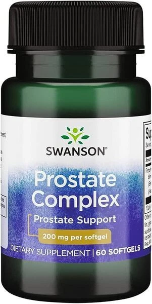SWANSON PROSTATE COMPLEX, 200mg - 60 softgels £27.40 - PicClick UK