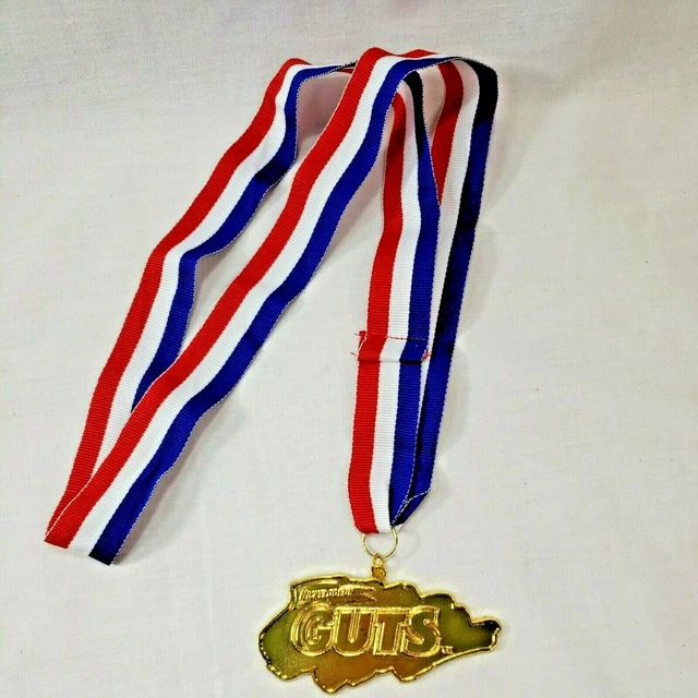 NICKELODEON GLOBAL GUTS Gold Medal from a Nick Box Culture Fly Gift Tin ...