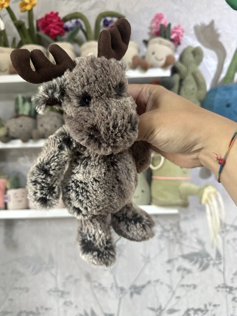JELLYCAT SMALL MARTY Moose BNWT USA Exclusive Retired Woodland Animal ...