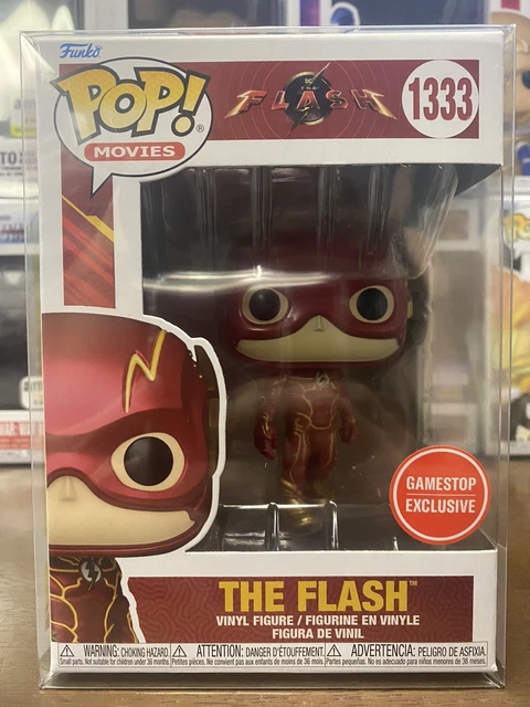 FUNKO POP MÉTALLIQUE exclusif The Flash 1333 GameStop ! DC FREE ...