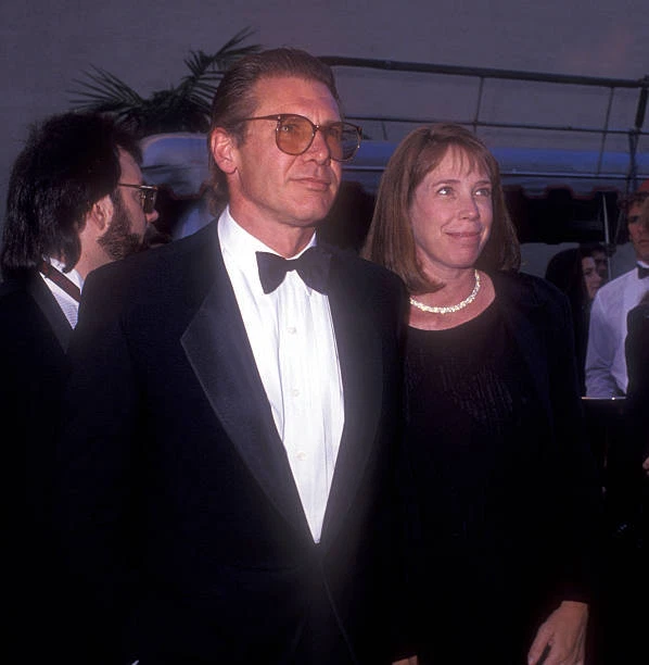 HARRISON FORD AND Melissa Mathison during Warner Bros. Studio Re .. Old ...