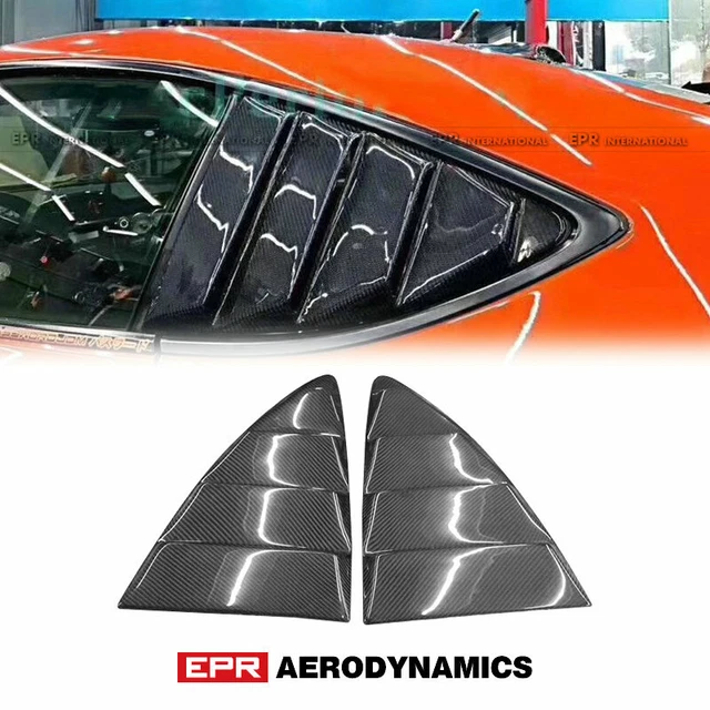 FOR TOYOTA 11-18 BRZ FT86 GT86 FRS S Style Carbon Rear Window Louver ...