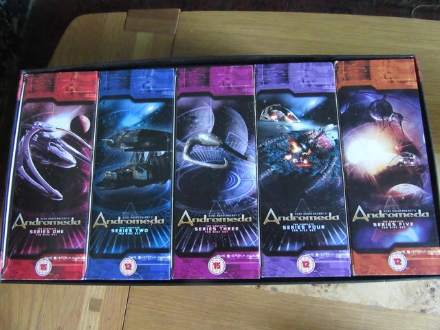 ANDROMEDA DVDS - THE COMPLETE SERIES BOXED SET - 50 DISCS £10.77 - PicClick UK