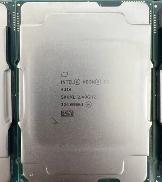 INTEL XEON SILVER 4314 16-core 32-thread 2.40GHz 24MB LGA4189 DDR4-2667 ...