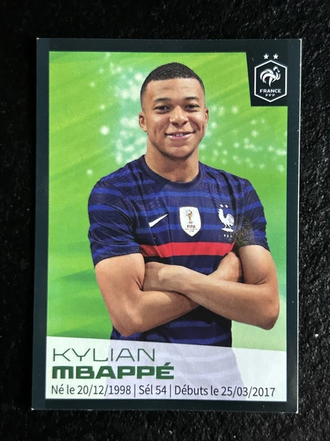 STICKER PANINI INTERMARCHÉ - Au Plus Près Des Bleus -Mbappé - 49 ...