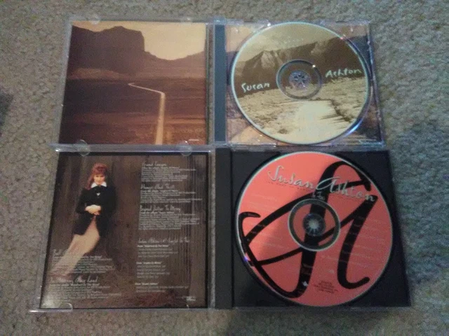 LOT DE 2 Cd Susan Ashton A Distant Call & The Best Of So Far Volume Un ...