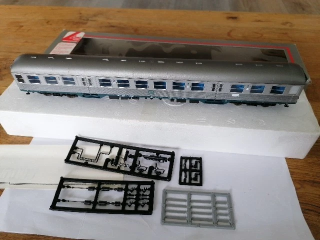 LIMA H0 309144 KS01, DB Nahverkehrswagen Silberling 2.Kl., DC, 1:87 ...