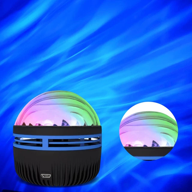 STARRY SKY PROJECTOR Night Light USB Plug-in Remote Control RGB ...