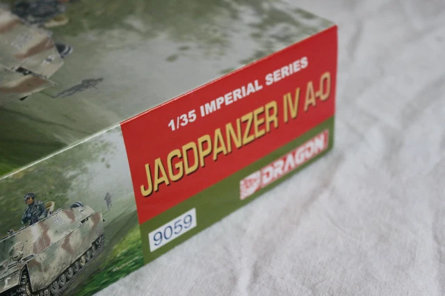 MAQUETTE MODEL DRAGON 1/35: char, tank Jagdpanzer IV A-0 Imperial, 9059 ...
