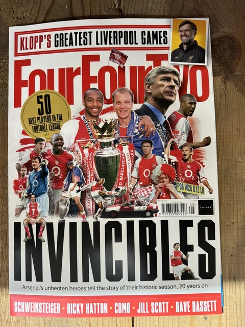 442 FOUR FOUR Two magazine May 2024 Thierry Henry, Kevin De Bruyne ...
