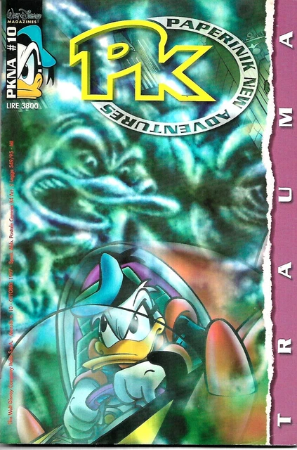 PKNA PAPERINIK PK originale 10 (Lire 3800, ott 1997): ottimo +++/pari ...