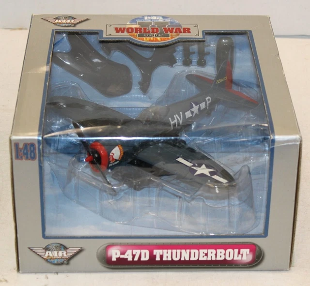 AIR SIGNATURE WORLD War II P-47D Thunderbolt 1:48 Scale Diecast ...