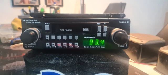 AUTORADIO VINTAGE ANNI '80 Sparkomatic SR-308E EUR 110,00 - PicClick IT