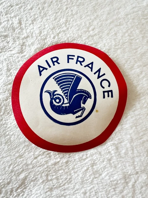 AIR FRANCE RARE Original Vintage 1950's Airline Sticker £14.99 ...