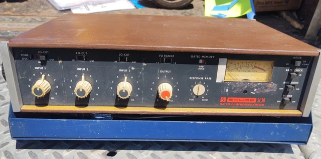 VINTAGE SHURE SE30 Gated Compressor / For Repair £136.85 - PicClick UK