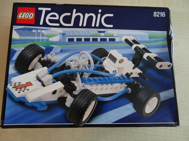 LEGO TECHNIC 8216 Rennwagen mit Bauanleitung & OVP noch original ...