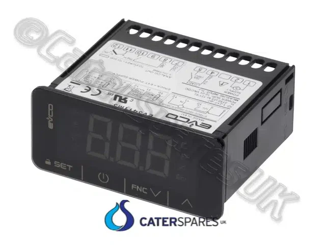 EVCO DIGITAL THERMOSTAT Temperature Controller Evk3411 Pizza Oven $222. ...