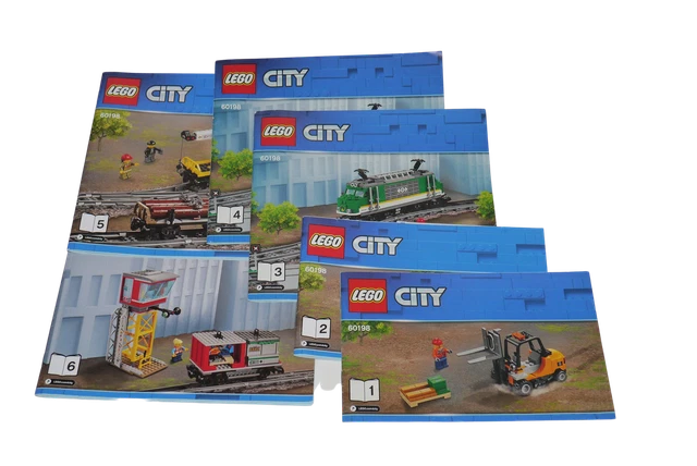 LEGO® TRAIN RAILWAY 60198 Instructions £4.74 - PicClick UK