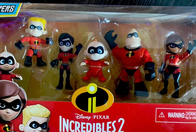 DISNEY PIXAR JUNIOR Supers Incredibles 2 Family Pack Bnib £9.00 ...