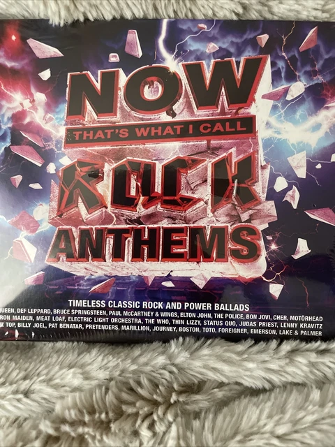 NOW THAT'S WHAT I Call Rock Anthems - Various Artists (NOW) 4CD Album New £8.25 - PicClick UK