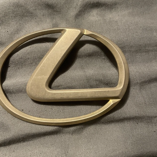 1990 1991 1992 1993 1994 Lexus LS400 Rear Trunk Deck Lid Gold Emblem ...
