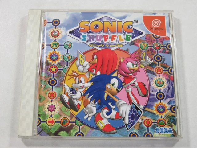 SONIC SHUFFLE SEGA Dreamcast (Dc) Ntsc-Japan (Complete With Spin/Reg Card - Good EUR 55,99 ...