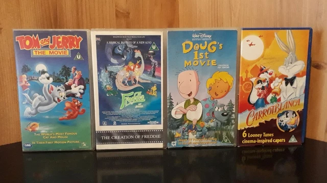 VHS KIDS ANIMATED cartoons x 4 lot 2 £5.00 - PicClick UK
