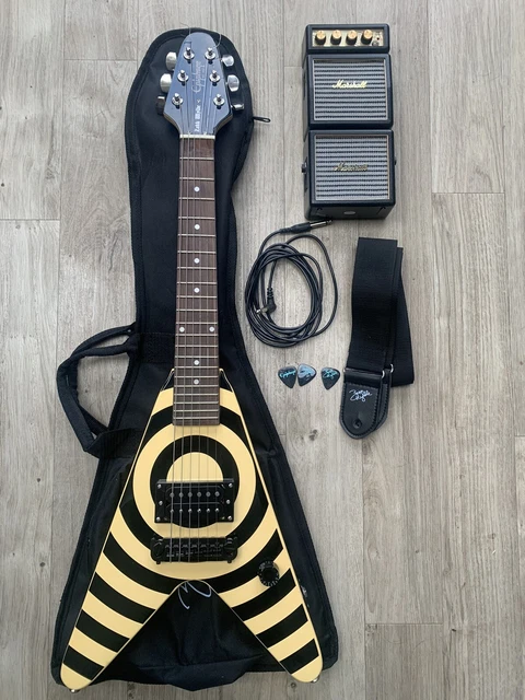 EPIPHONE ZAKK WYLDE Vee Wee Flying V complete set Used £275.00 ...