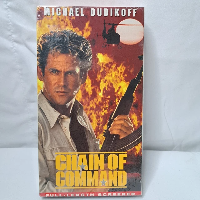 NEW CHAIN OF Command Full Length Screener VHS Video Tape Sealed Michael ...