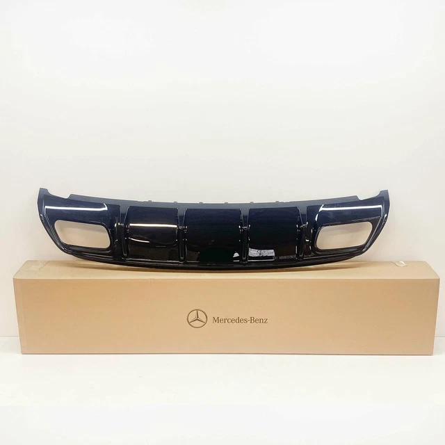 MERCEDES BENZ A W176 A45 Amg Diffuseur Noir De Pare-Chocs Arrière ...