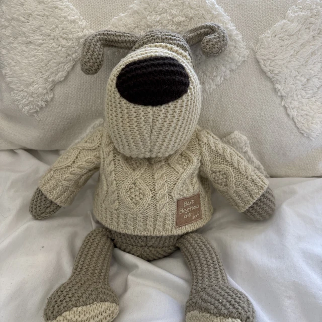 BOOFLE KNITTED SOFT Toy Best Boyfriend Ever In Wooly Jumper £12.50 ...
