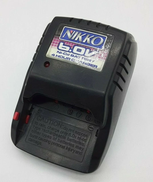 NIKKO 6.0V NICD Battery 4 Hour Charger Model 1764B EUR 9,01 - PicClick FR