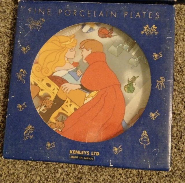 DISNEY SLEEPING BEAUTY Kenleys Porcelain Plate Walt Disney Boxed £5.91 ...