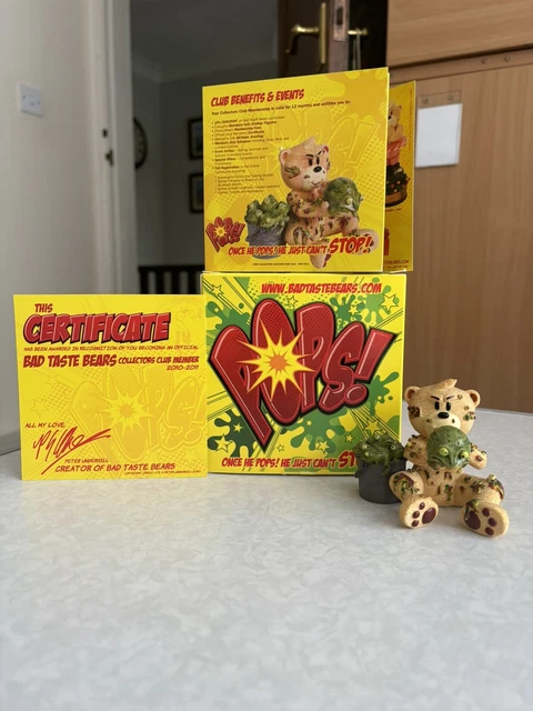 BAD TASTE BEARS - Pops *ULTRA-RARE* £65.00 - PicClick UK