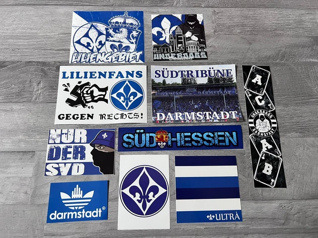 AUFKLEBER / STICKER / Ultras / Sammlungsauflösung SV Darmstadt 98 EUR 8 ...