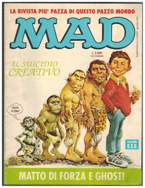 MAD N.1 EXTRA Edizioni B.S.D. 1991 Mort Drucker Ghost EUR 5,00 ...