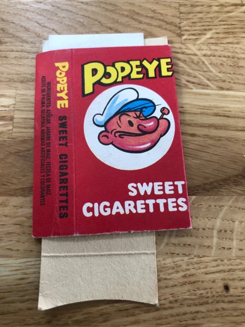 RARE VINTAGE POPEYE SWEET CIGARETTE PACKET - Primrose Confectionery Co ...
