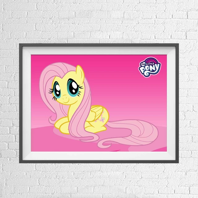 MY LITTLE PONY CHARACTER FLUTTERSHY MAGIC POSTER PICTURE PRINT Sizes A5 ...