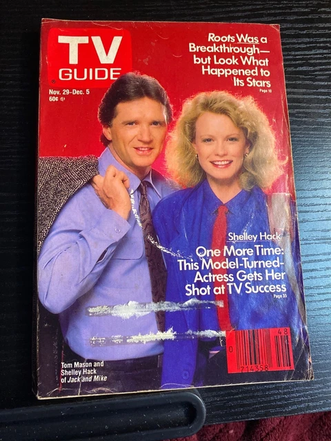 TV GUIDE NOV 29-Dec 5 1986 Shelley Hack £4.50 - PicClick UK